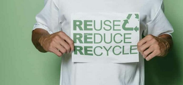 What are the 3Rs (for the environment)? Reduce, reuse, recycle