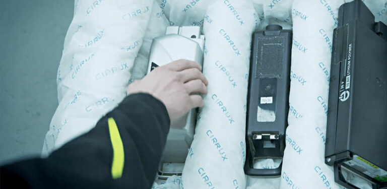 Lithium Battery Packaging | Zarges K470 battery box