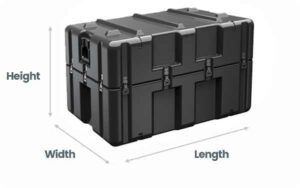 Peli-Hardigg™ Single Lid case sizes