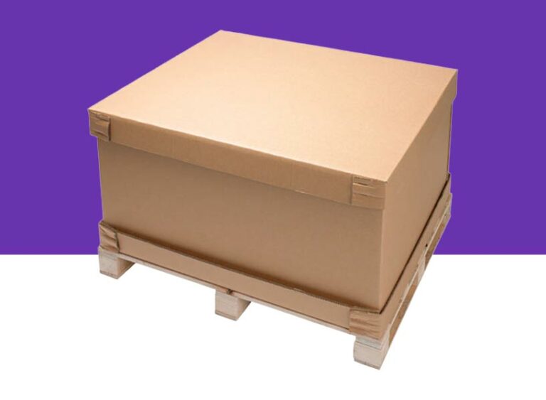 Custom Pallet Boxes | Cardboard pallet boxes and pallets